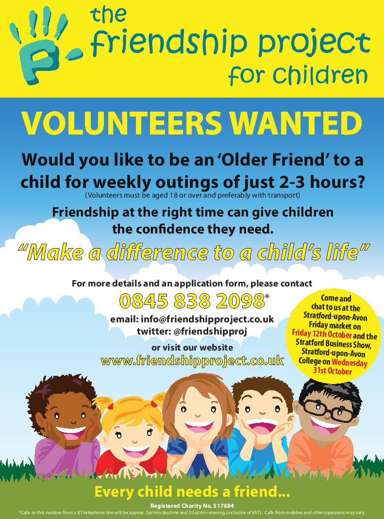 » Volunteers Wanted! » Volunteers Wanted!